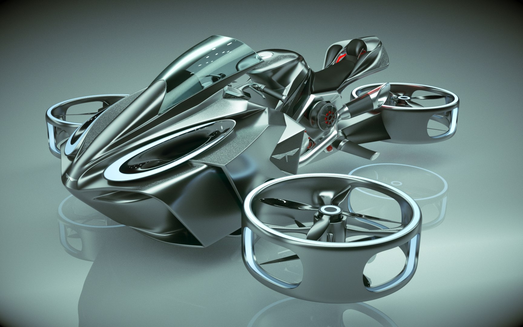 T Copter Bike 5 In 1 Collection 02 3D Model - TurboSquid 1986894