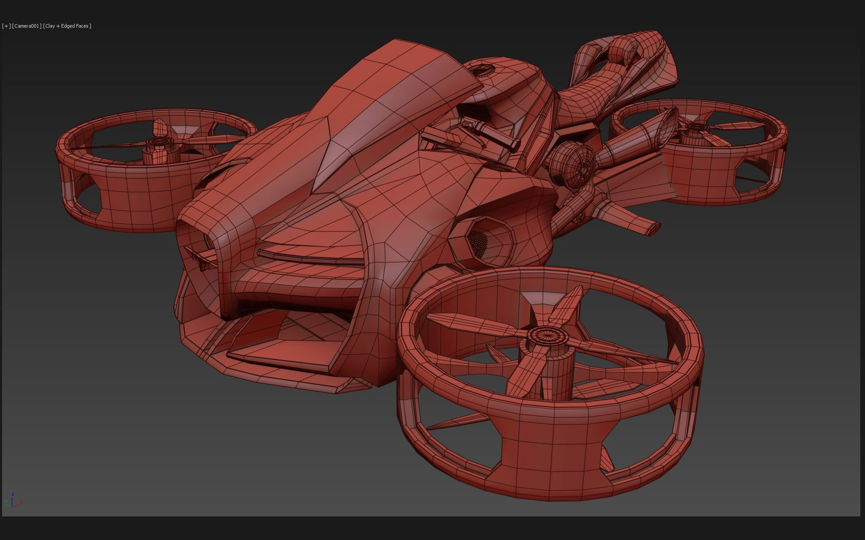 T Copter Bike 5 In 1 Collection 02 3D Model - TurboSquid 1986894