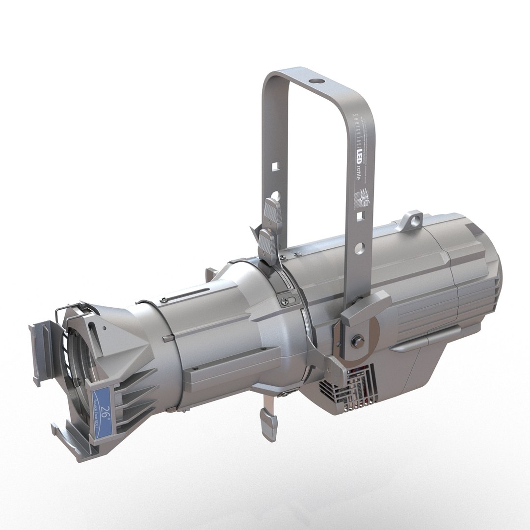 Source Led Silver 3d Model