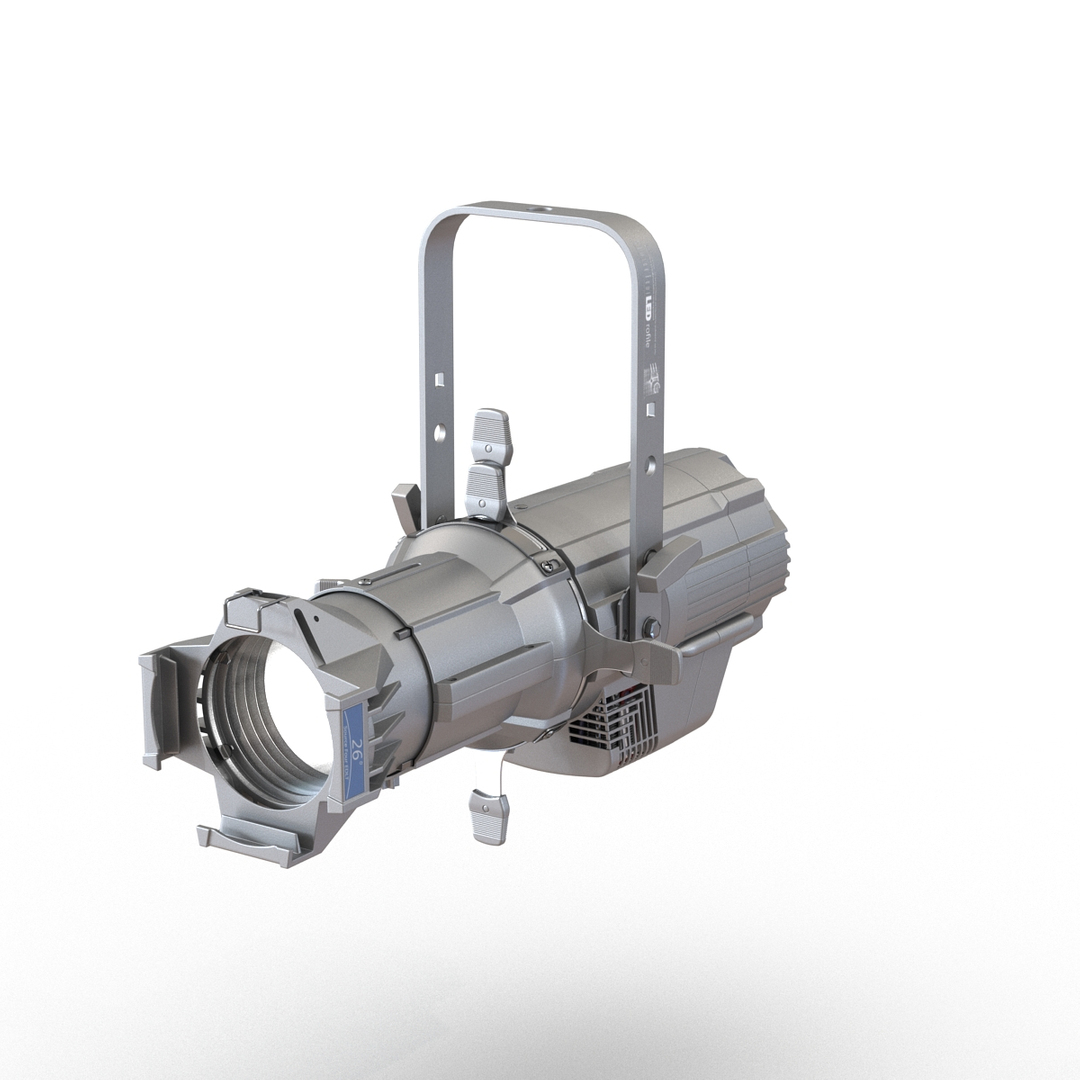 Source Led Silver 3d Model