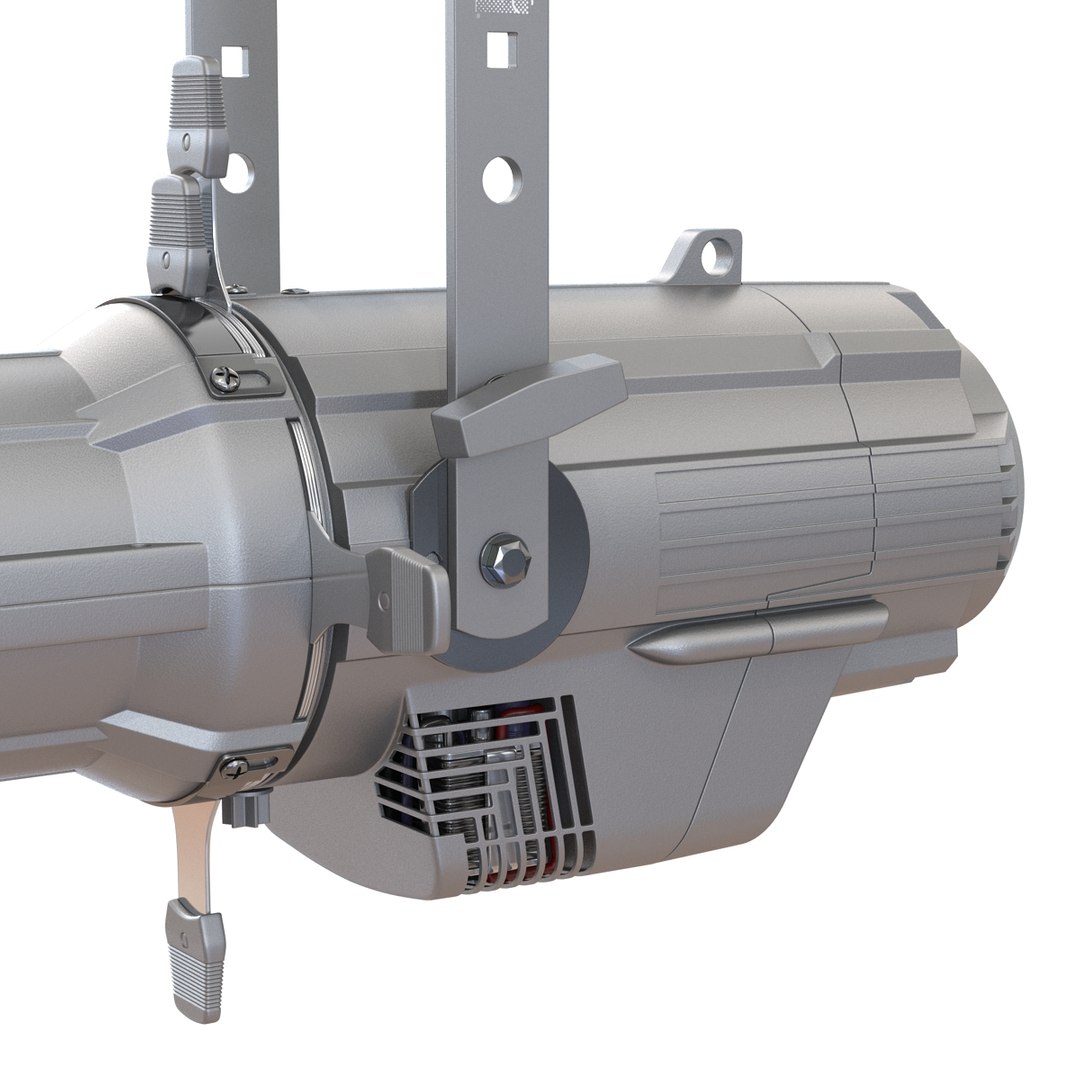 Source Led Silver 3d Model