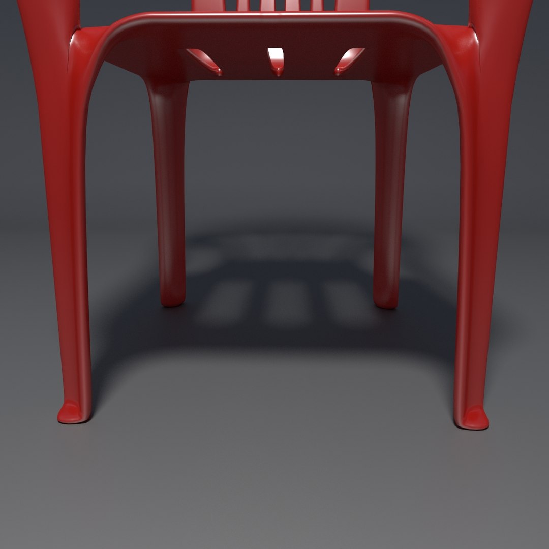 Realistic Chair 1 Blend