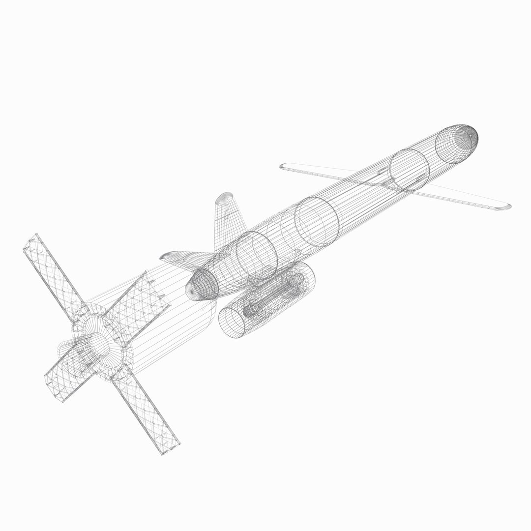 3D Soumar Iranian Ground-Launched Cruise Missile - TurboSquid 1733000