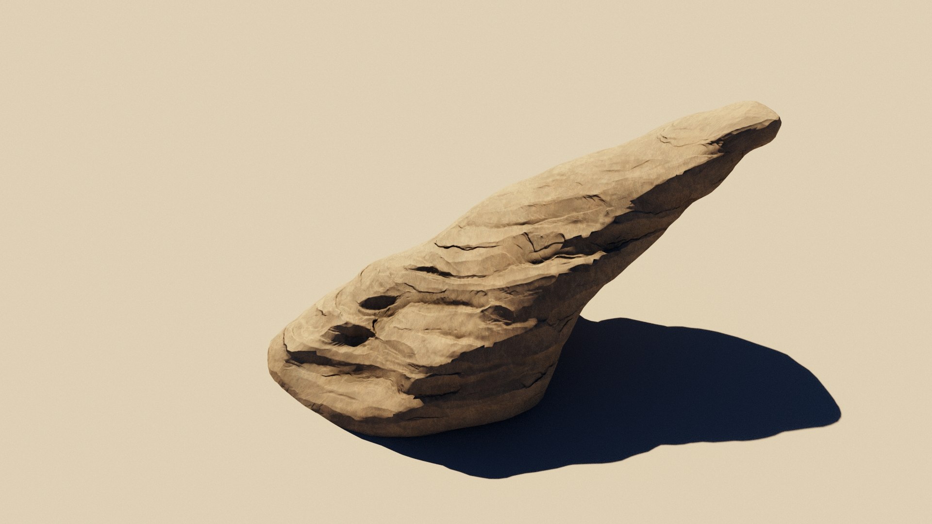 3D Rock Desert Alien Model - TurboSquid 1662723