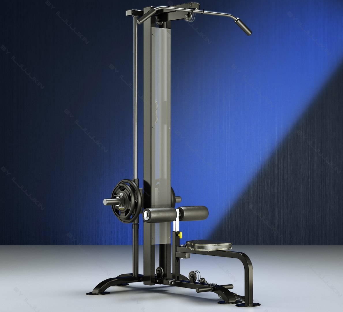 3d Powertec P-lm10 Lat Machine