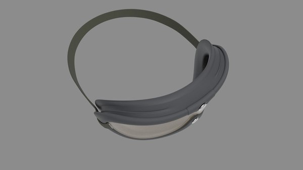 3D Vintage Military Goggles model - TurboSquid 1757240