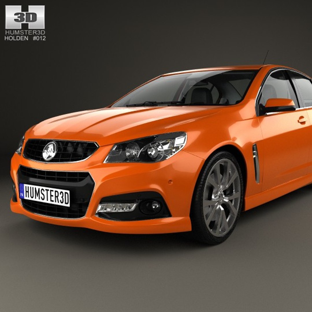 3d model holden commodore vf