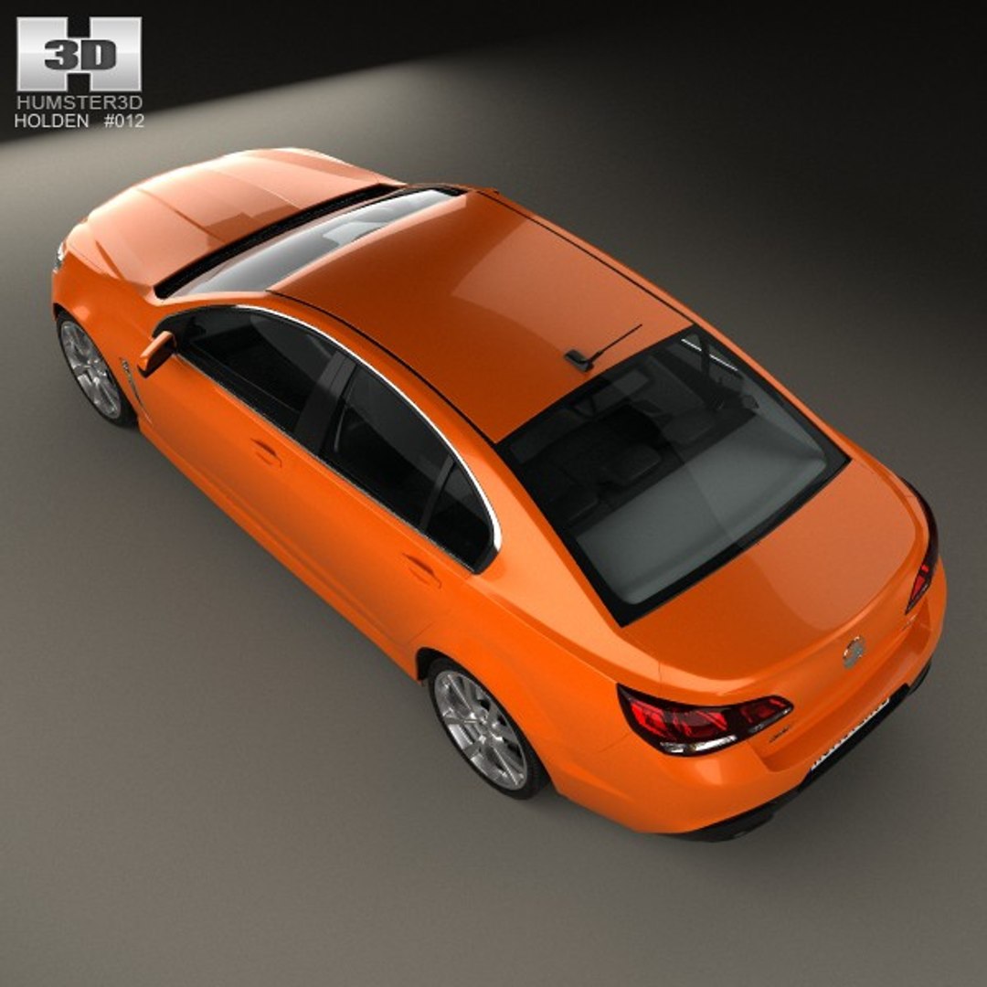 3d model holden commodore vf