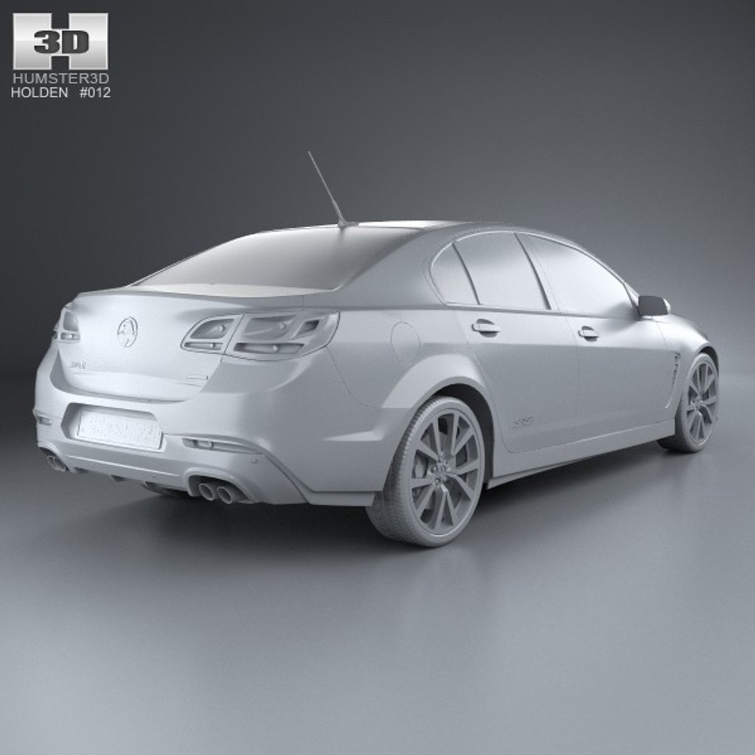 3d model holden commodore vf