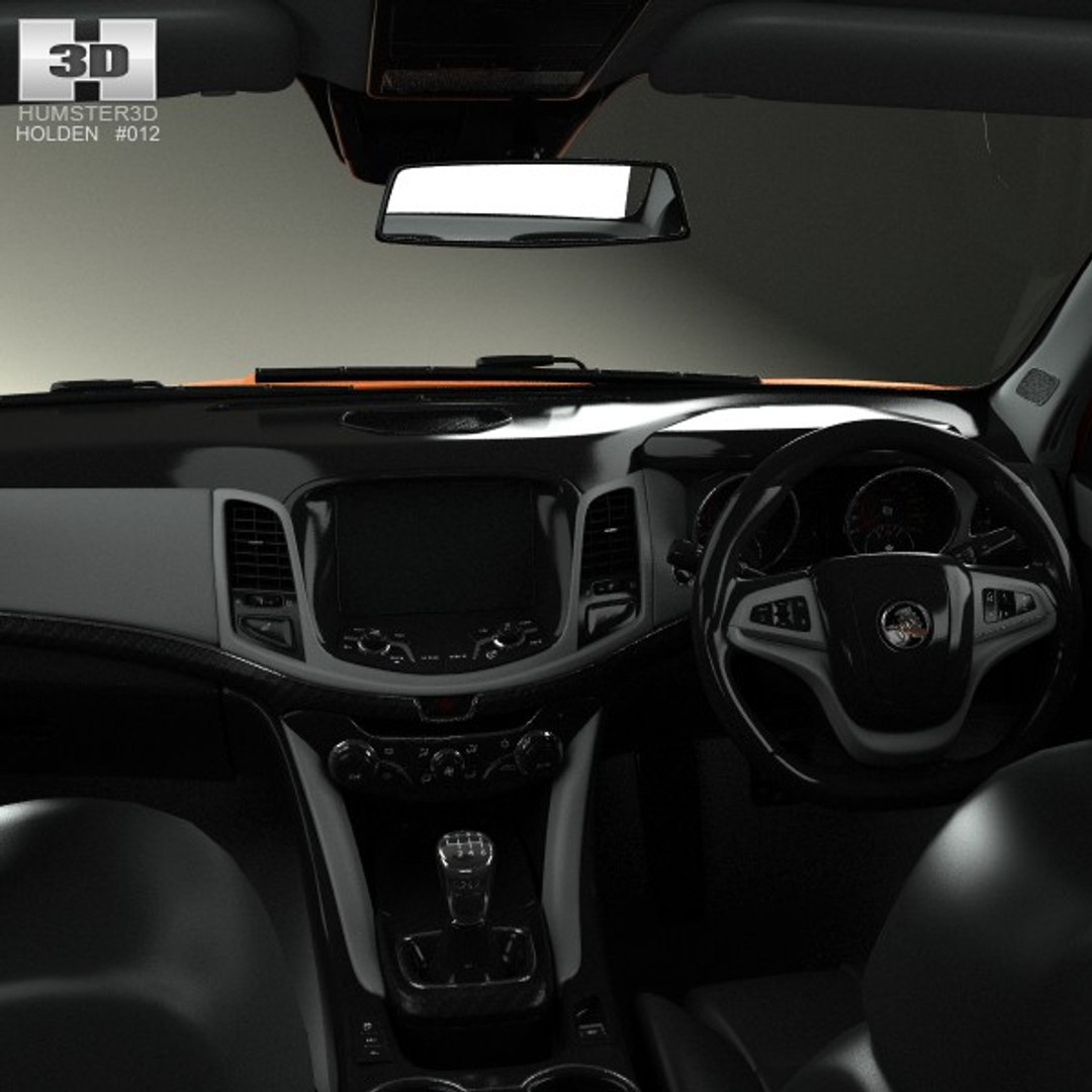 3d model holden commodore vf