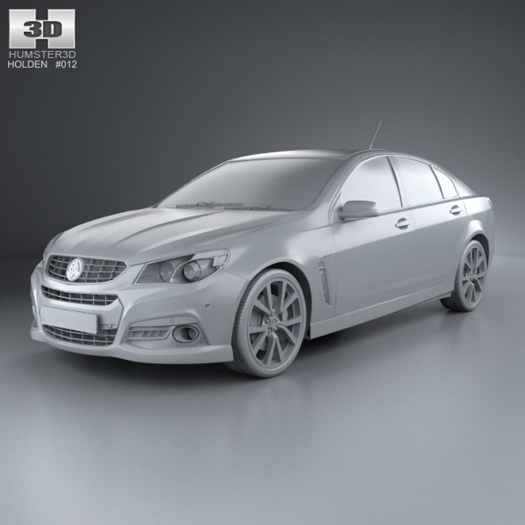 3d model holden commodore vf
