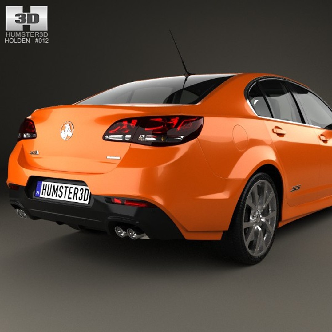 3d model holden commodore vf