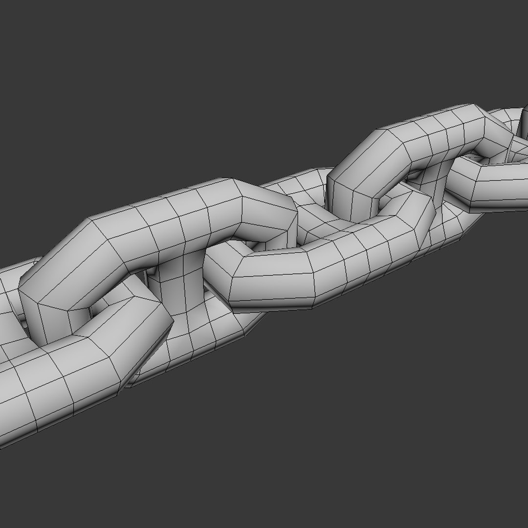 3D Chain Segments - TurboSquid 1303863