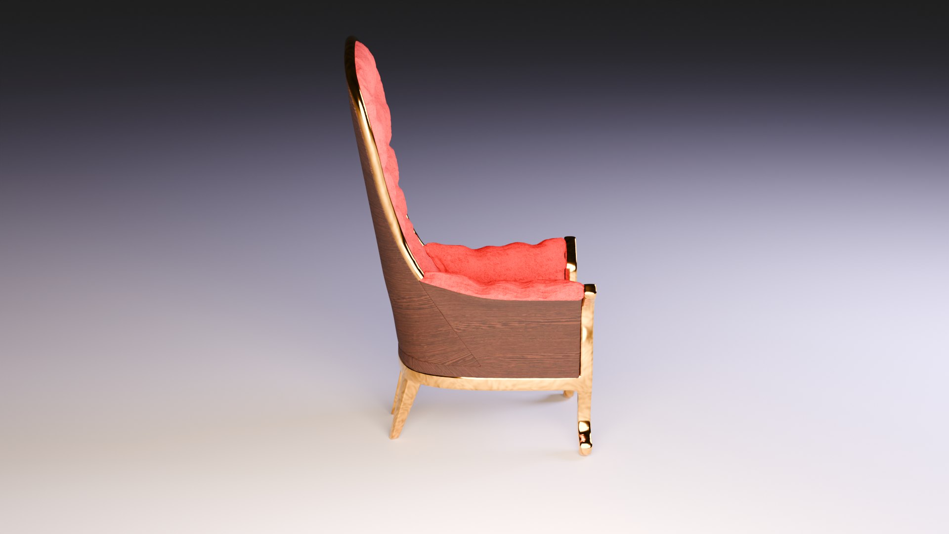 3D Luxurious Royal Armchair - TurboSquid 2214920