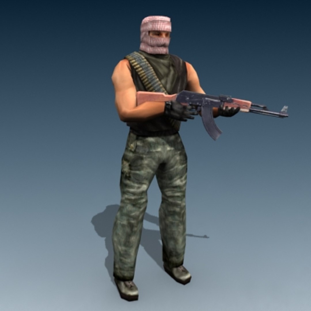 Terrorist Ranger Delta 3d Model