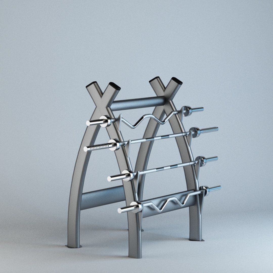 3d Barbell Rack