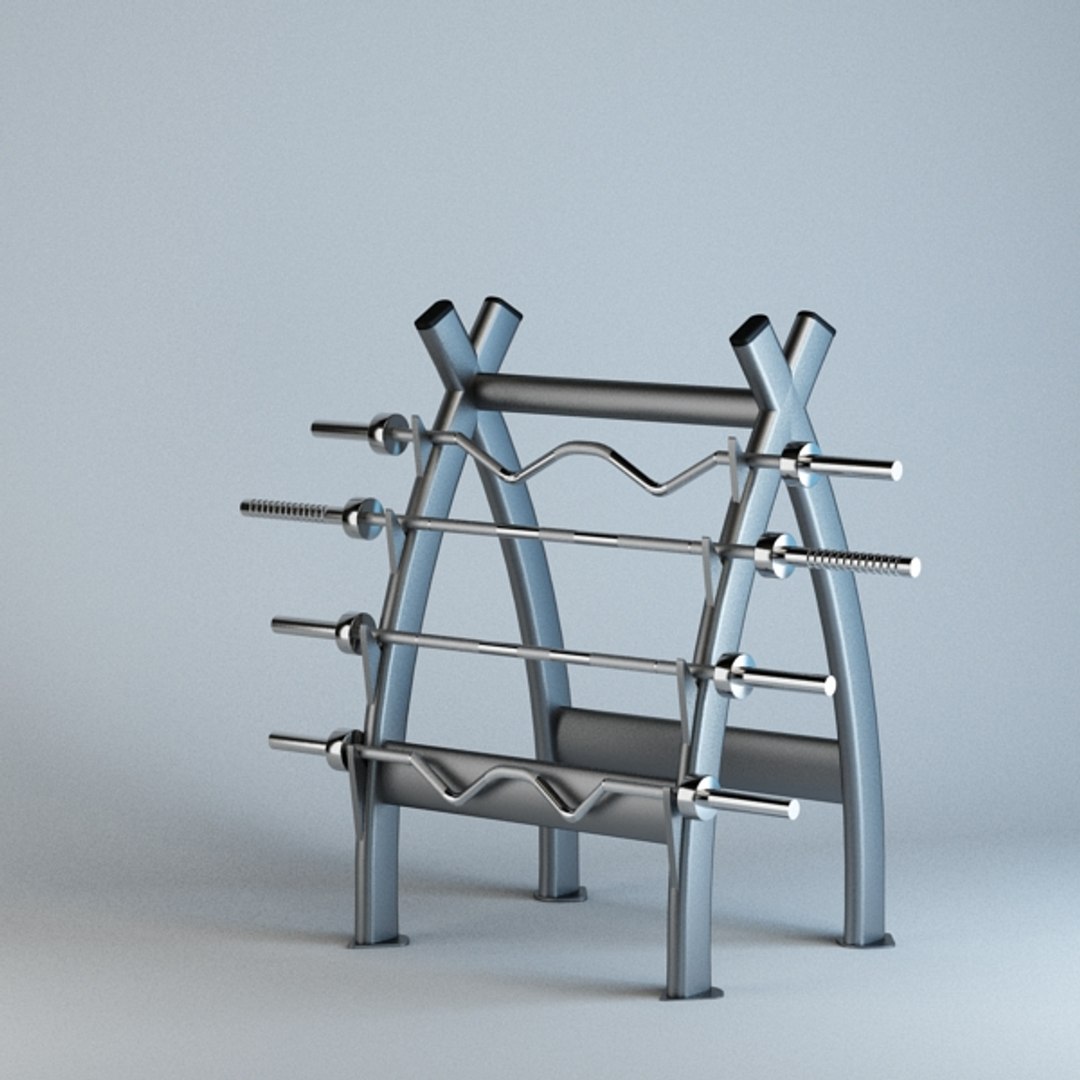 3d Barbell Rack