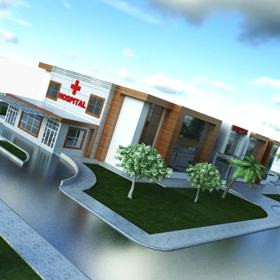 Hospital 3D Model - TurboSquid 1391960
