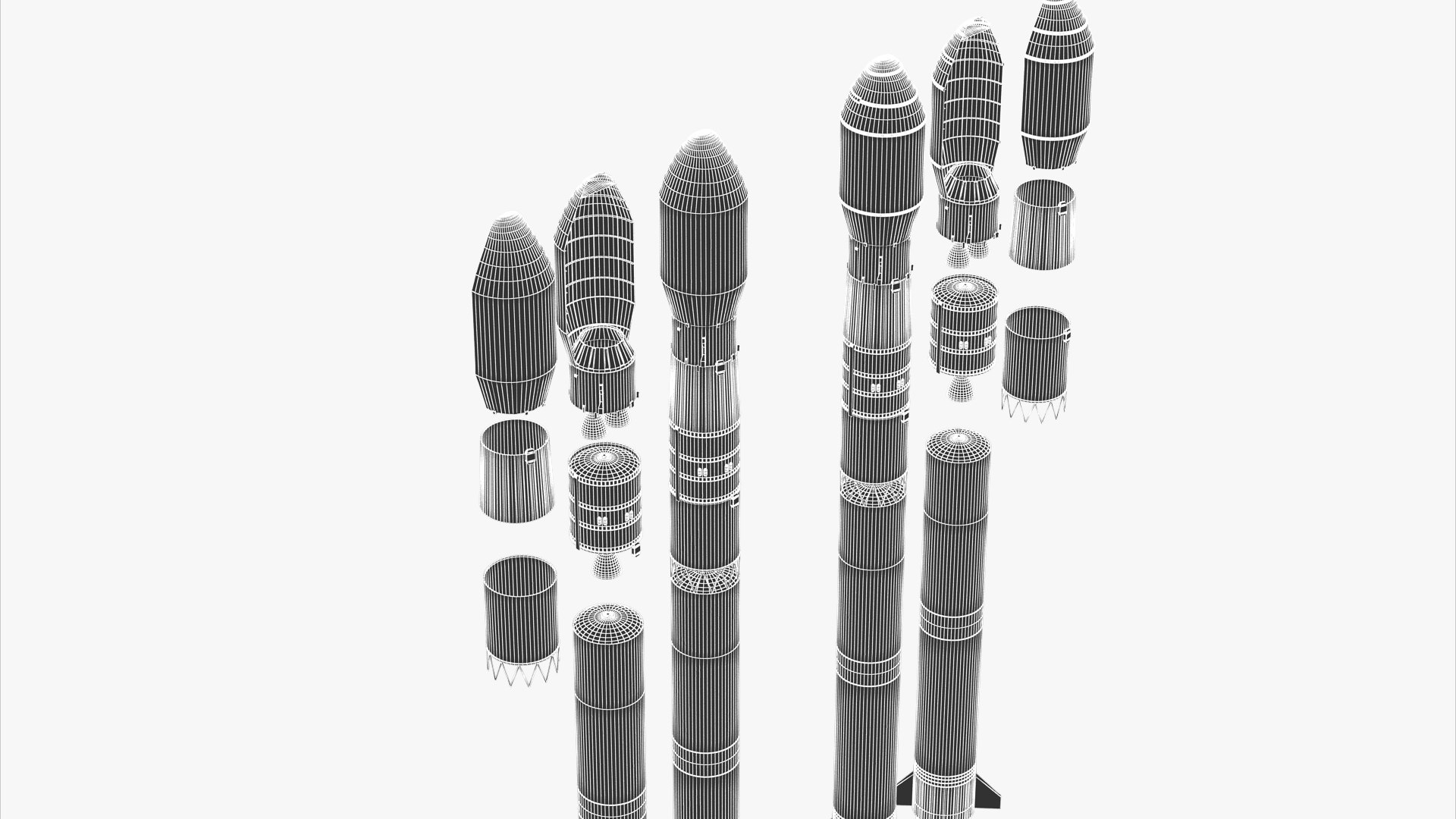 CZ-4B CZ-4C 3D Model - TurboSquid 2369436