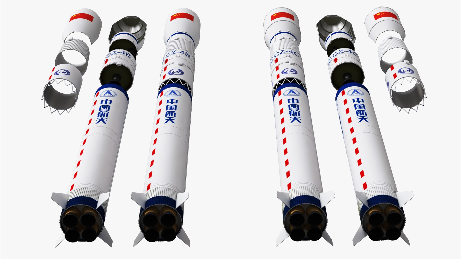 CZ-4B CZ-4C 3D Model - TurboSquid 2369436