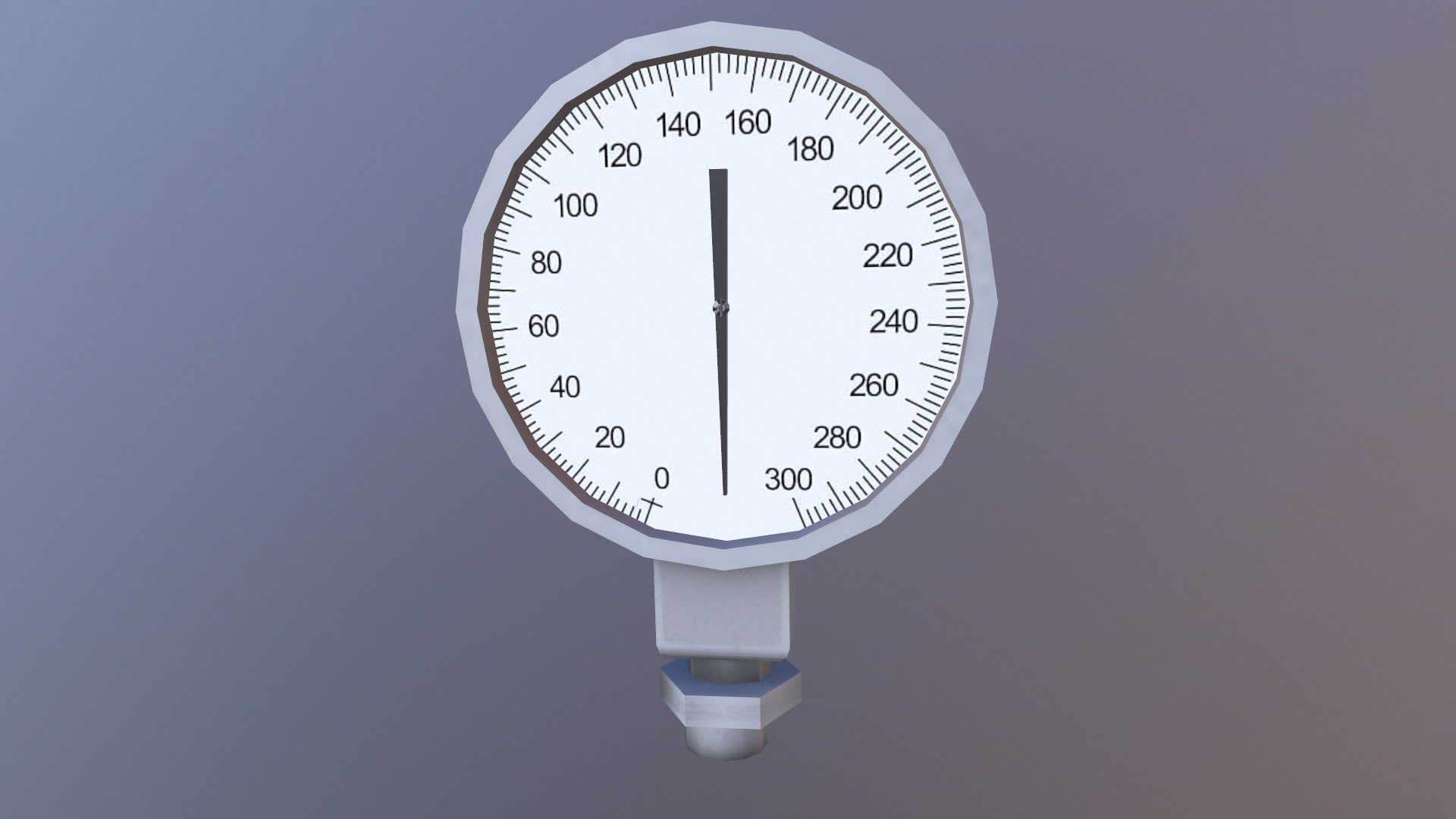 3D Gauge Meter - TurboSquid 2288371