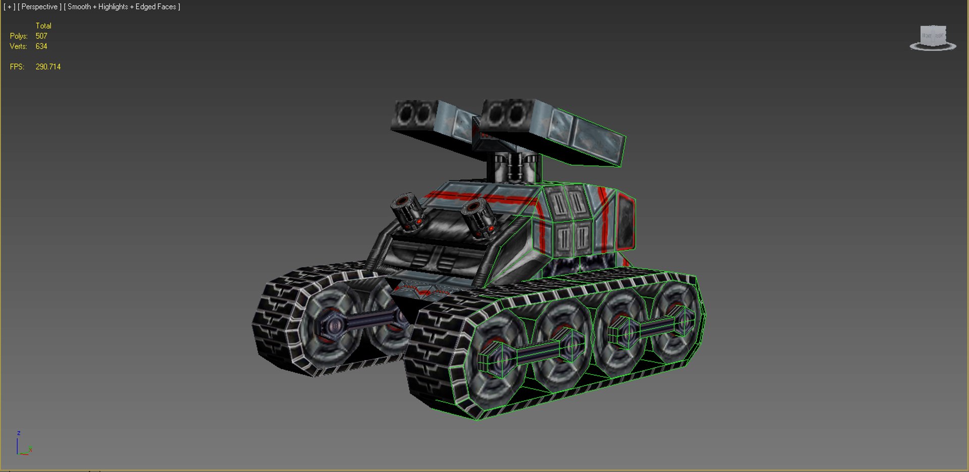 Tanks Future 3d Max