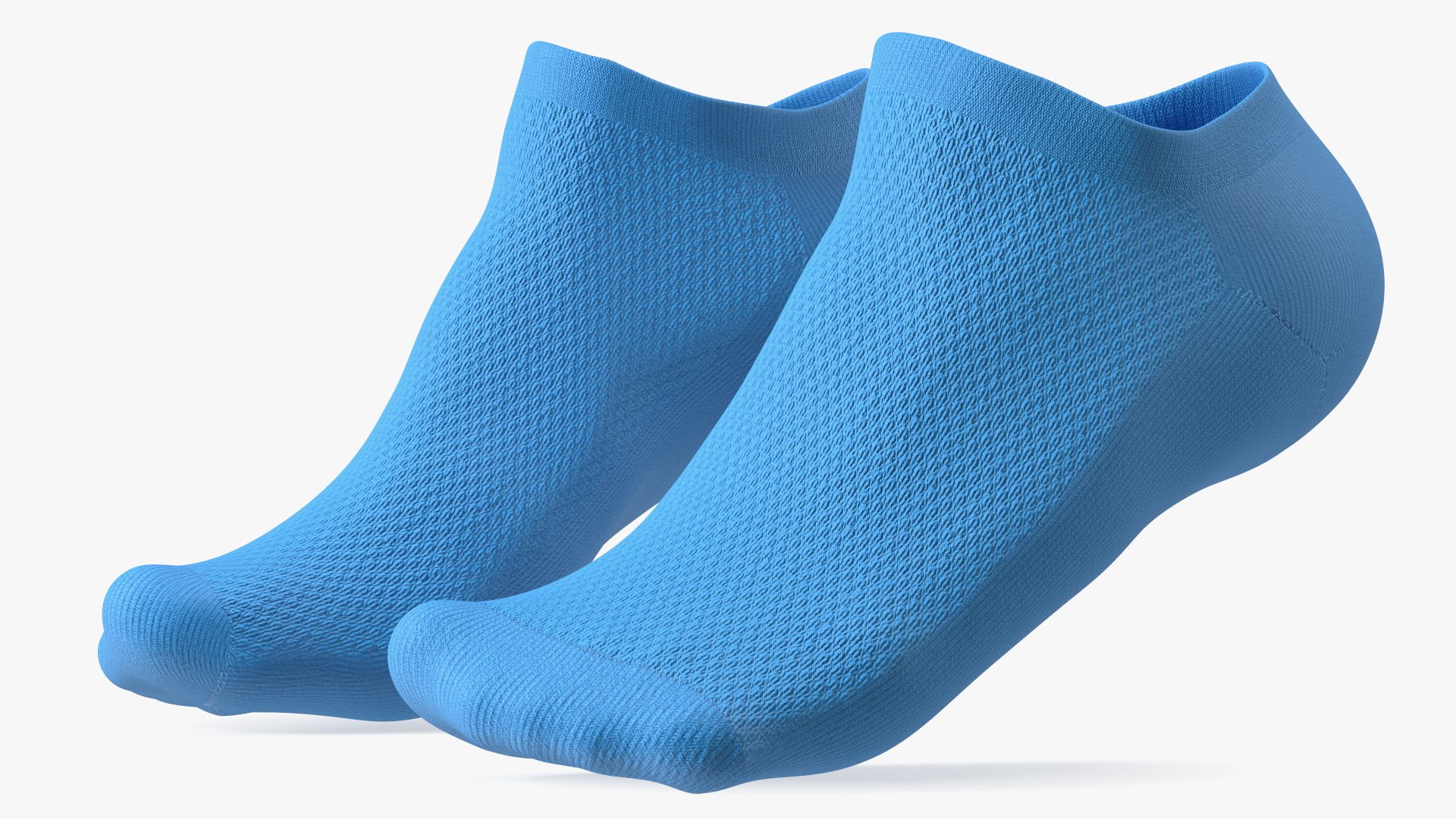 Socks Blue on The Foot Standing Toes model - TurboSquid 1950850