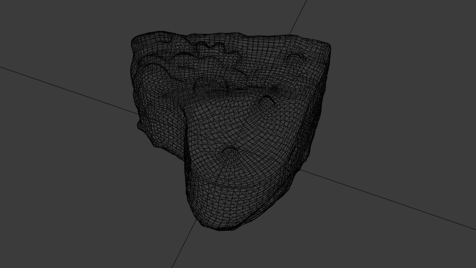 Red Cake, pastry, fancy cake or heart shape sponge-cake 3D model ...