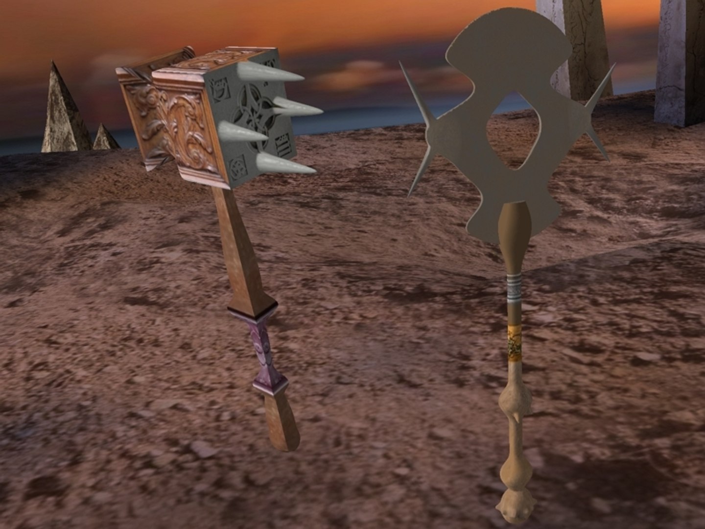 3ds Max Weapons Pack
