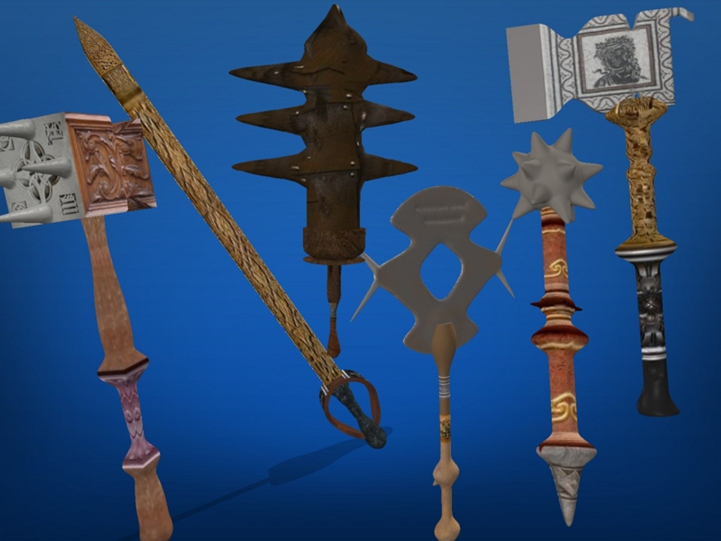 3ds max weapons pack