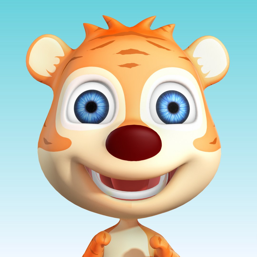 3D Model Cartoon Animation Character - TurboSquid 1642737