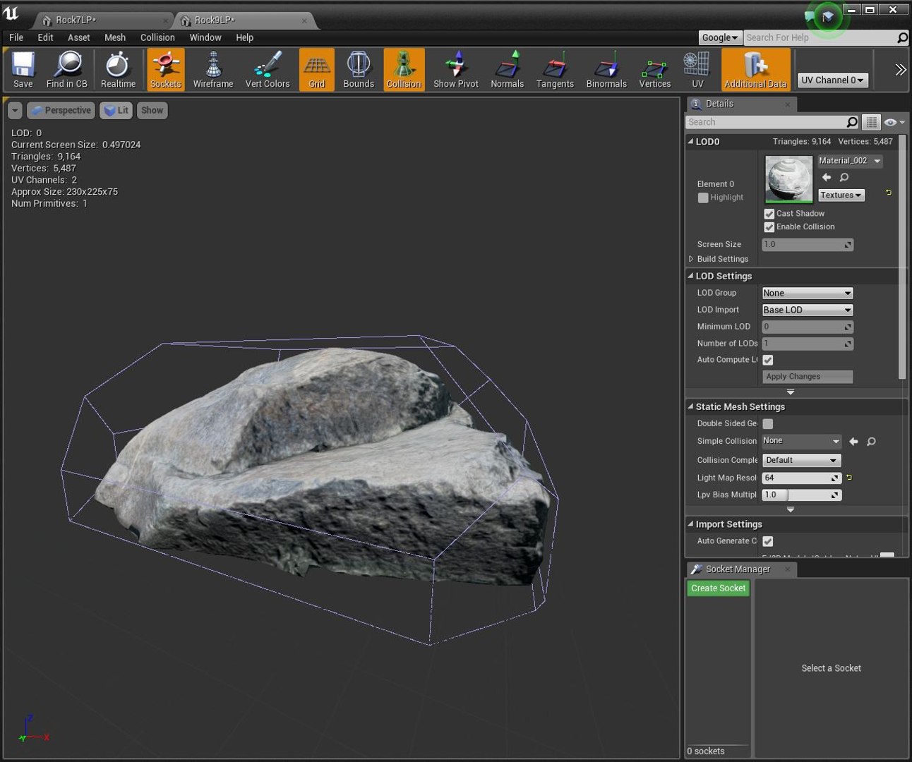Rock Scan 3d C4d