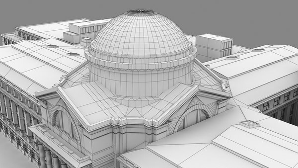 modelo 3d Museo Nacional Smithsonian de Historia Natural - TurboSquid 2255192