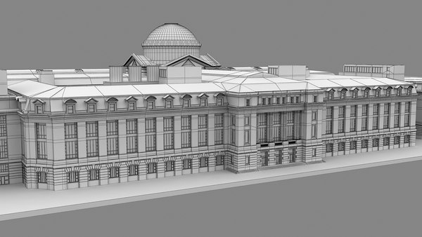 modelo 3d Museo Nacional Smithsonian de Historia Natural - TurboSquid 2255192