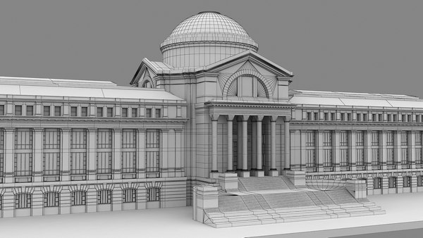 modelo 3d Museo Nacional Smithsonian de Historia Natural - TurboSquid 2255192