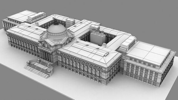 modelo 3d Museo Nacional Smithsonian de Historia Natural - TurboSquid 2255192