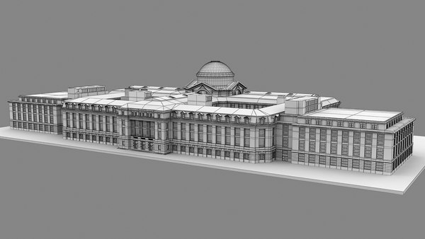 modelo 3d Museo Nacional Smithsonian de Historia Natural - TurboSquid ...