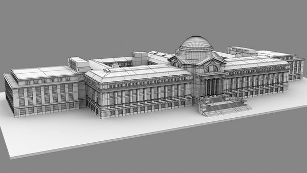 modelo 3d Museo Nacional Smithsonian de Historia Natural - TurboSquid 2255192