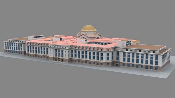 modelo 3d Museo Nacional Smithsonian de Historia Natural - TurboSquid ...