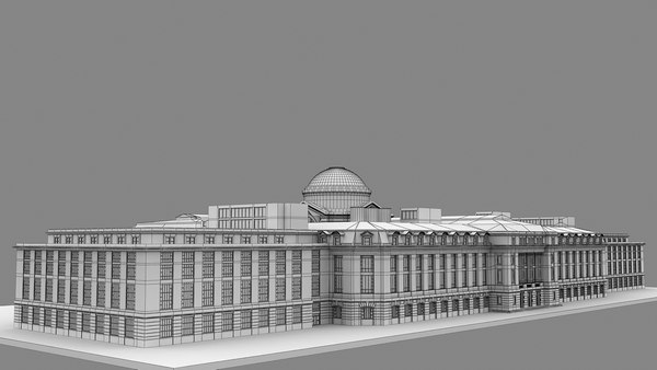 modelo 3d Museo Nacional Smithsonian de Historia Natural - TurboSquid 2255192