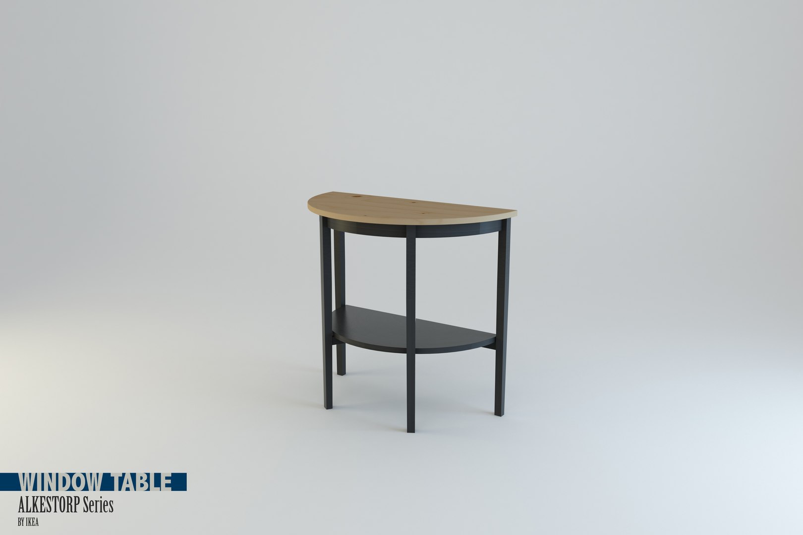 Window Table Arkelstorp Set 3d 3ds