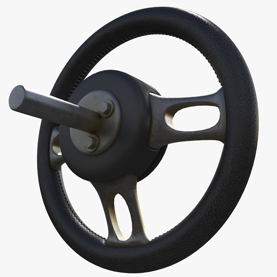 steering wheel 3d model