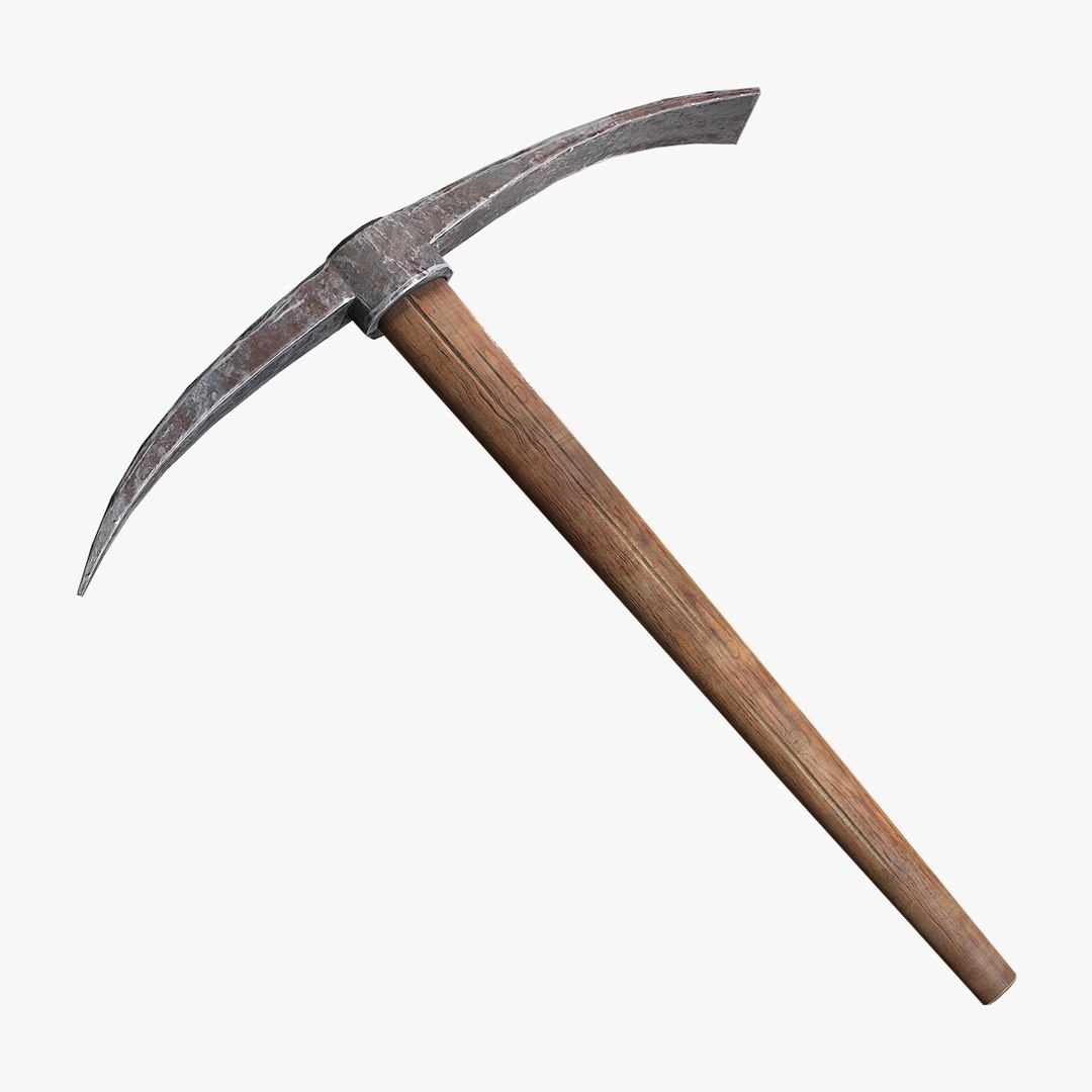 pickaxe pick axe 3d max