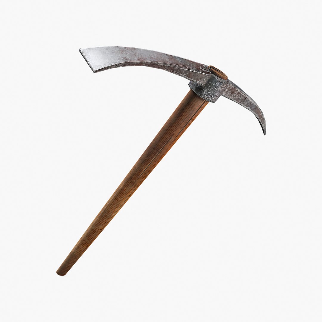 pickaxe pick axe 3d max