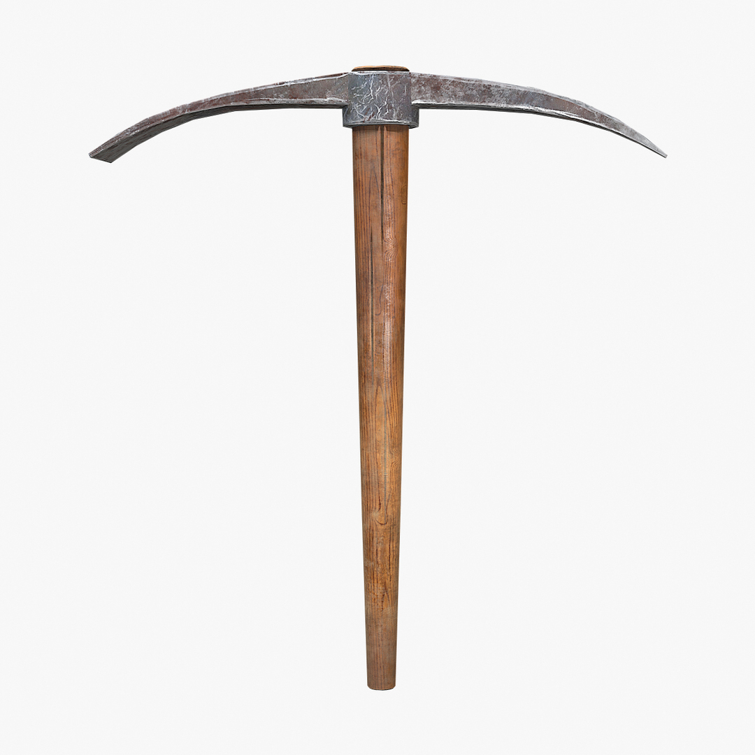 pickaxe pick axe 3d max