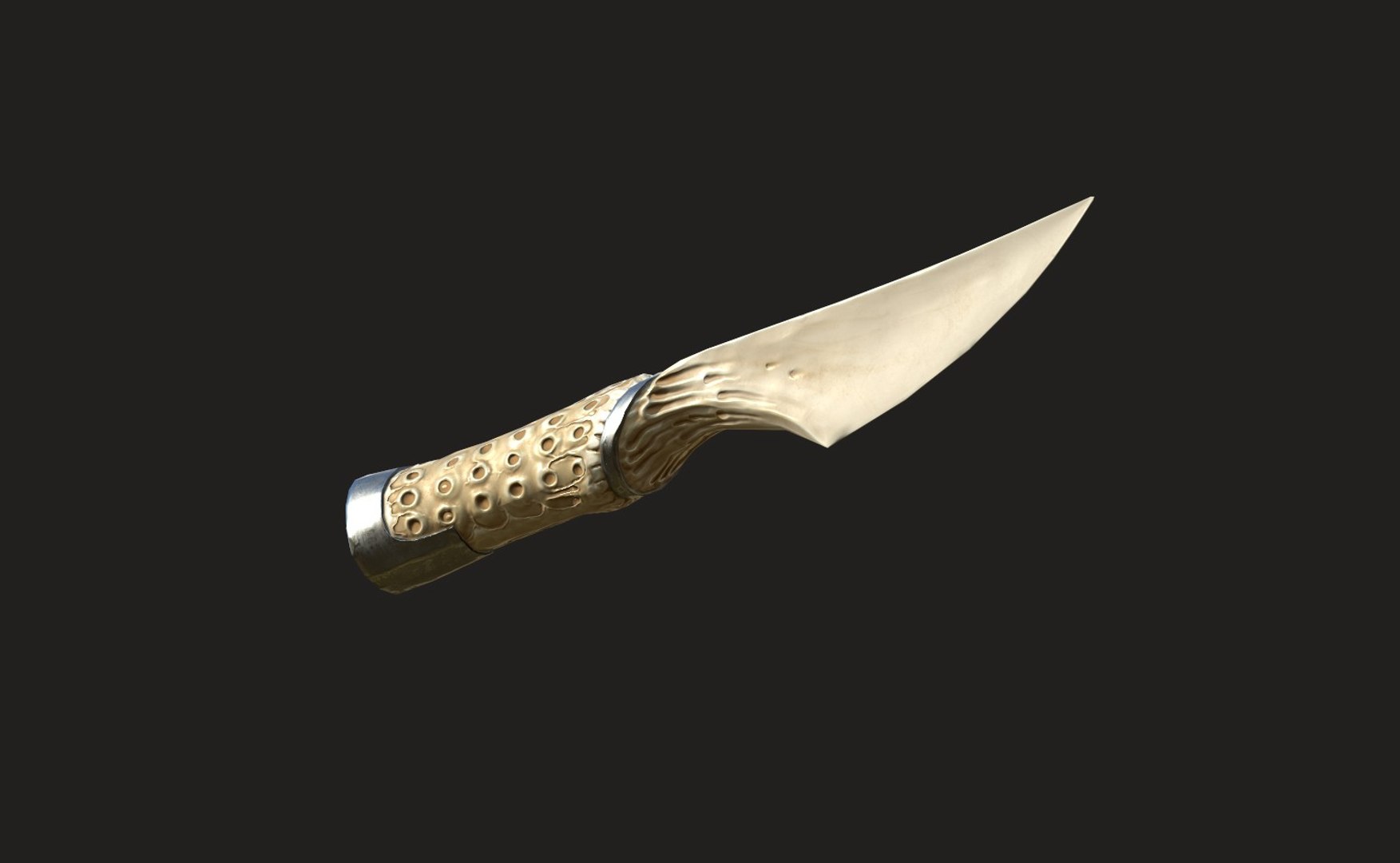 3D Crysknife Knife Crys Model - TurboSquid 1443897