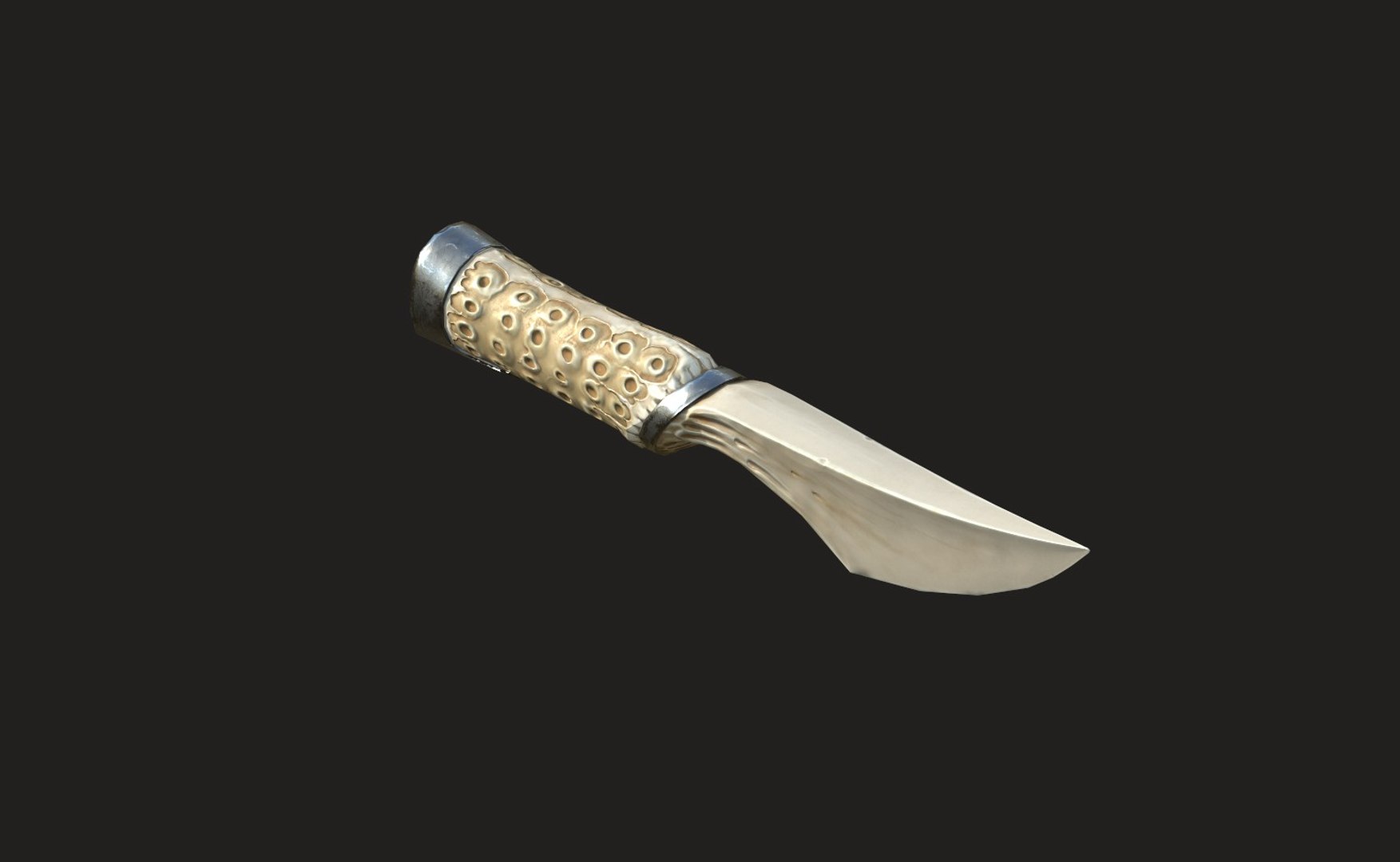 3D Crysknife Knife Crys Model - TurboSquid 1443897