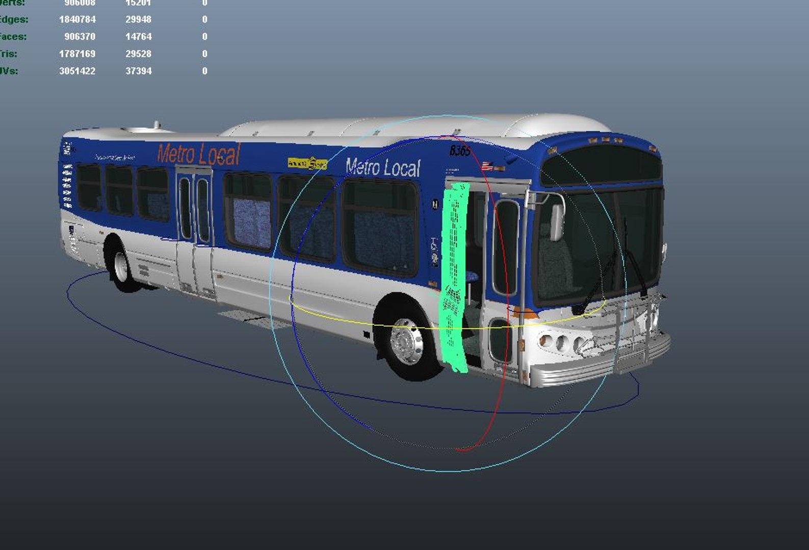 3d Model Bus