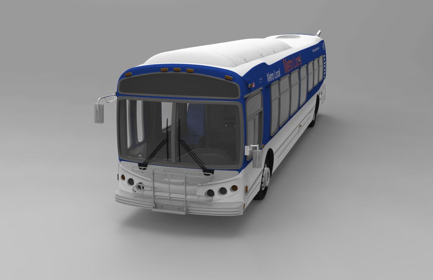 3d Model Bus