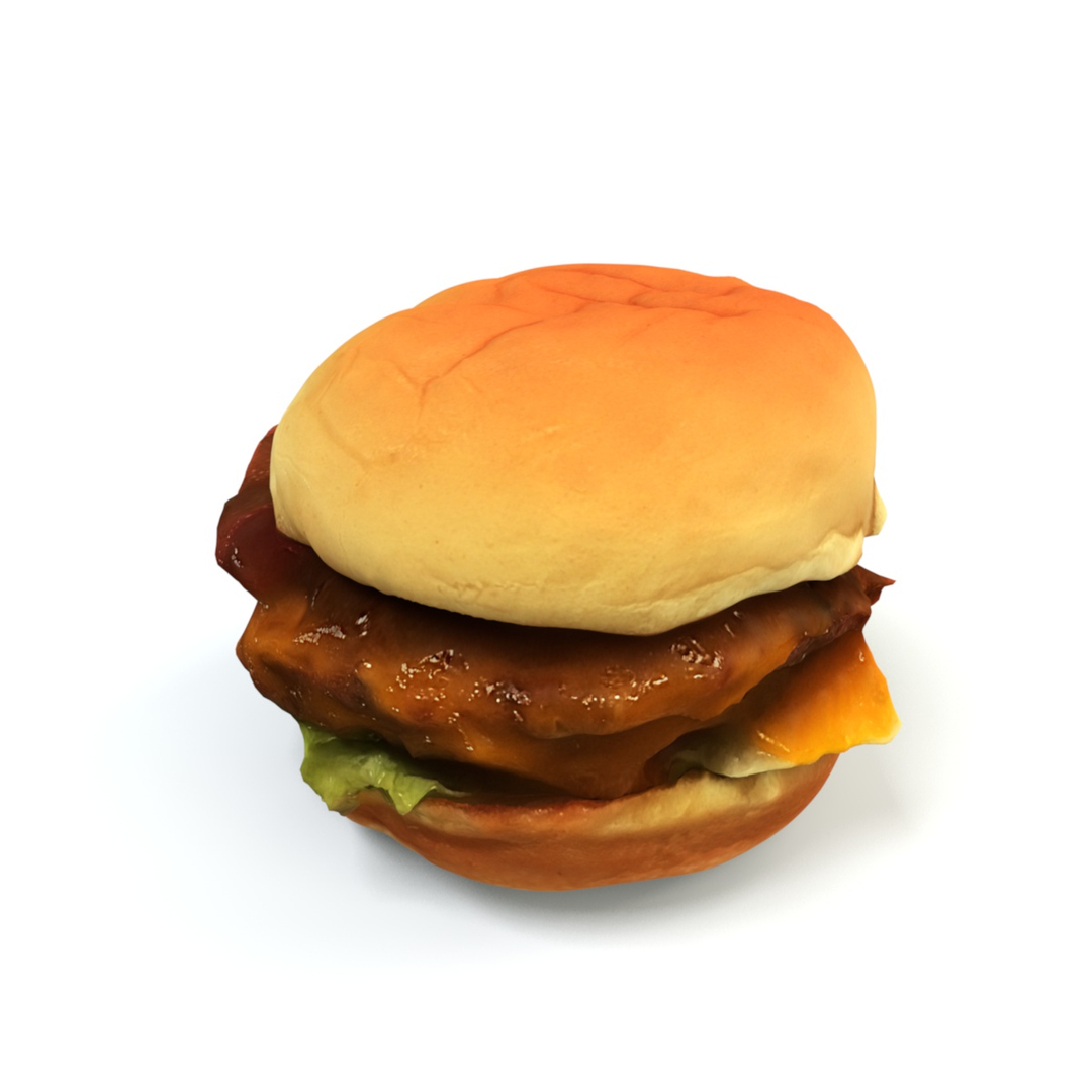 Cheeseburger Burger 3d Model